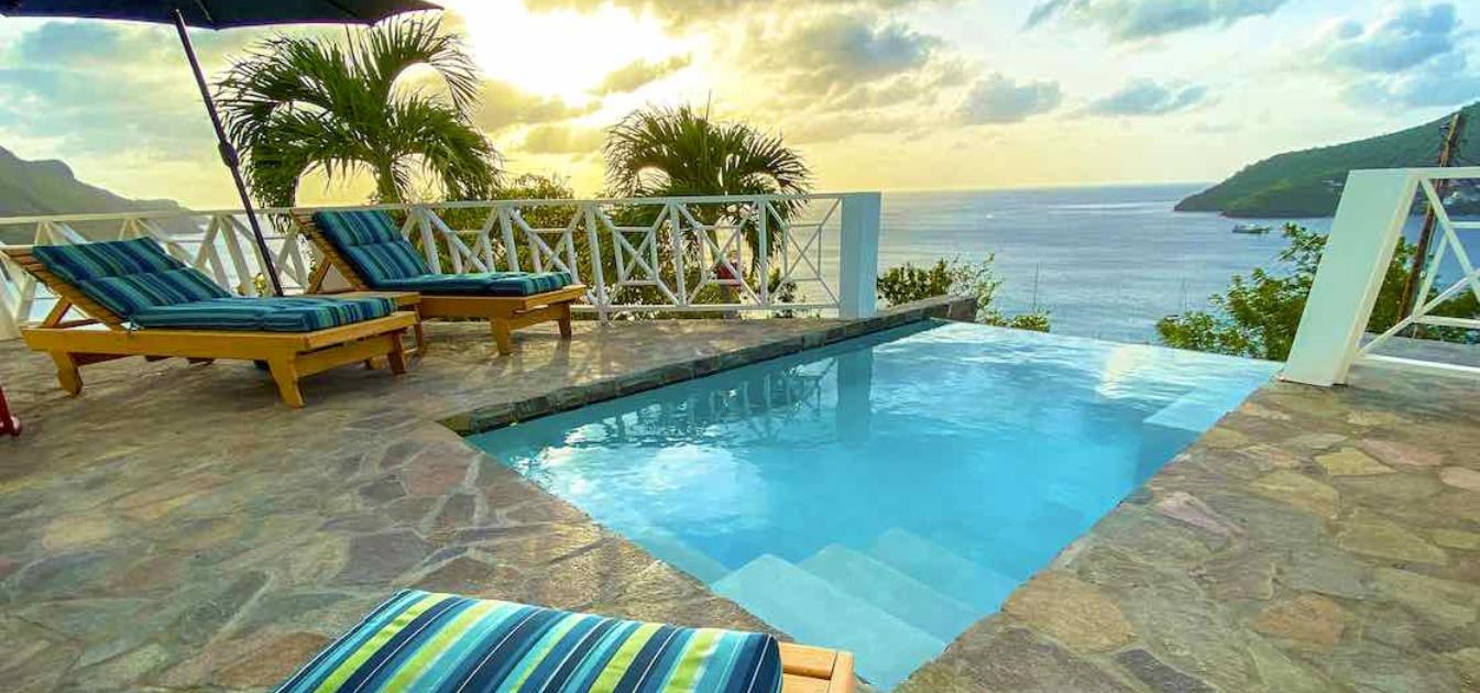 Ohana House - Upper, Lower and Studio - Villas for Rent - Lower Bay, Bequia, St Vincent and The ...