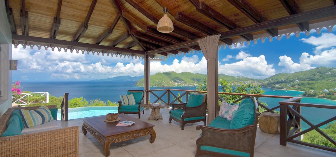 Ravenala House - Villas for Rent - Lower Bay, Bequia, St Vincent and ...